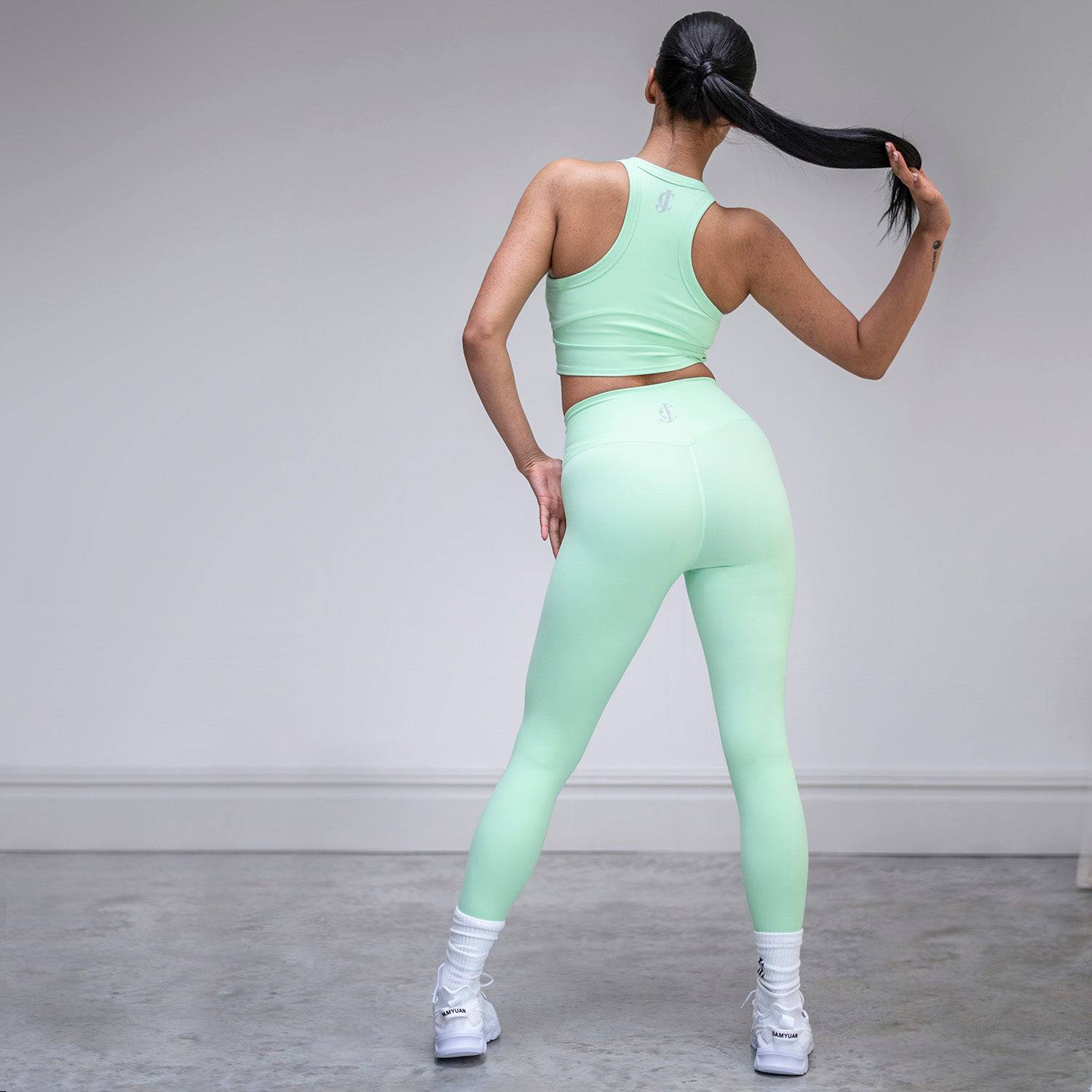 Best Mint Green Yoga Legging | Mint Green Leggings | JC London